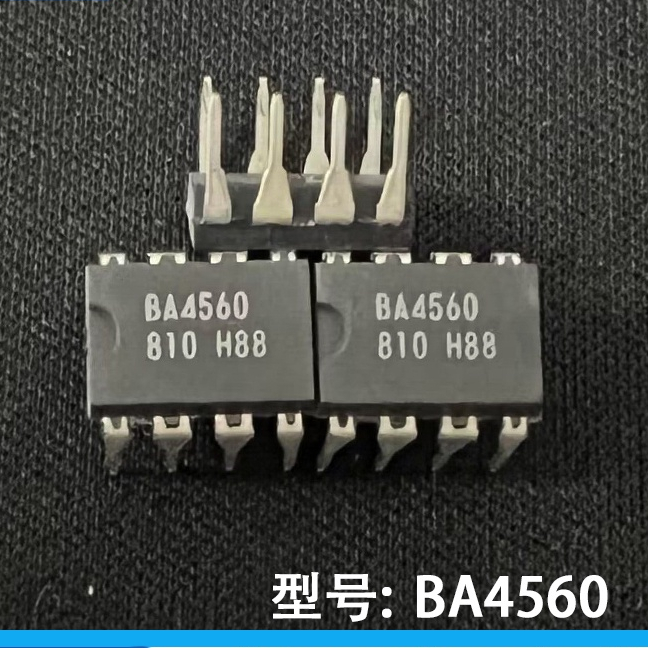 Ba4560 ใหม่ ของแท้ ชิพเครื่องขยายเสียง DIP-8 4560 เสียงรบกวนต่ํา ...