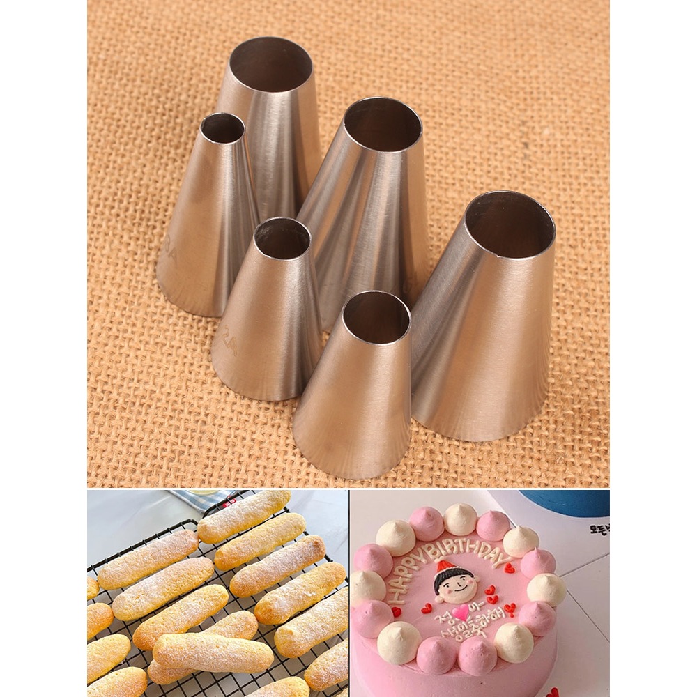 พัฟสเตนเลส 304 ทรงกลม ขนาดใหญ่ สําหรับทําขนม บิสกิต ไข่ 1A | Shopee ...