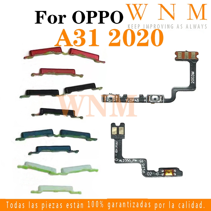 ใหม่สําหรับ OPPO A31 2020 ปุ่มเปิด/ปิดปุ่มสวิทช์ด้านข้าง Key Volume Up ...