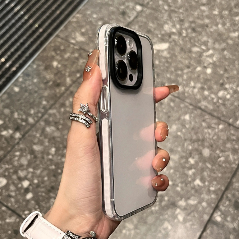 【Thickened/TPU soft case/Transparent】เคส compatible for iphone 15 14 13 ...
