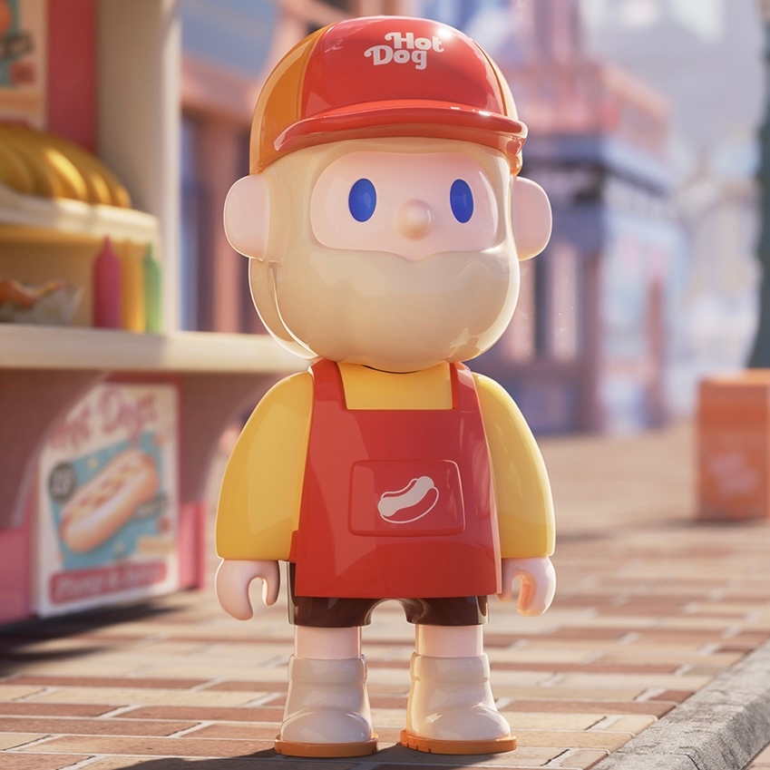 ตุ๊กตาฟิกเกอร์ Farmer Bob Bobland Series Blind Box น่ารัก สําหรับเก็บ ...