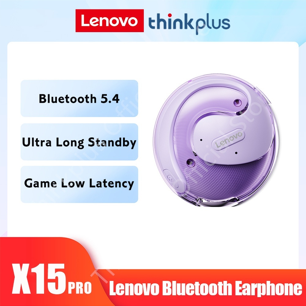Lenovo thinkplus X15 Pro หูฟังบลูทูธไร้สาย OWS บลูทูธ 5.4 ลดเสียงรบกวน ...