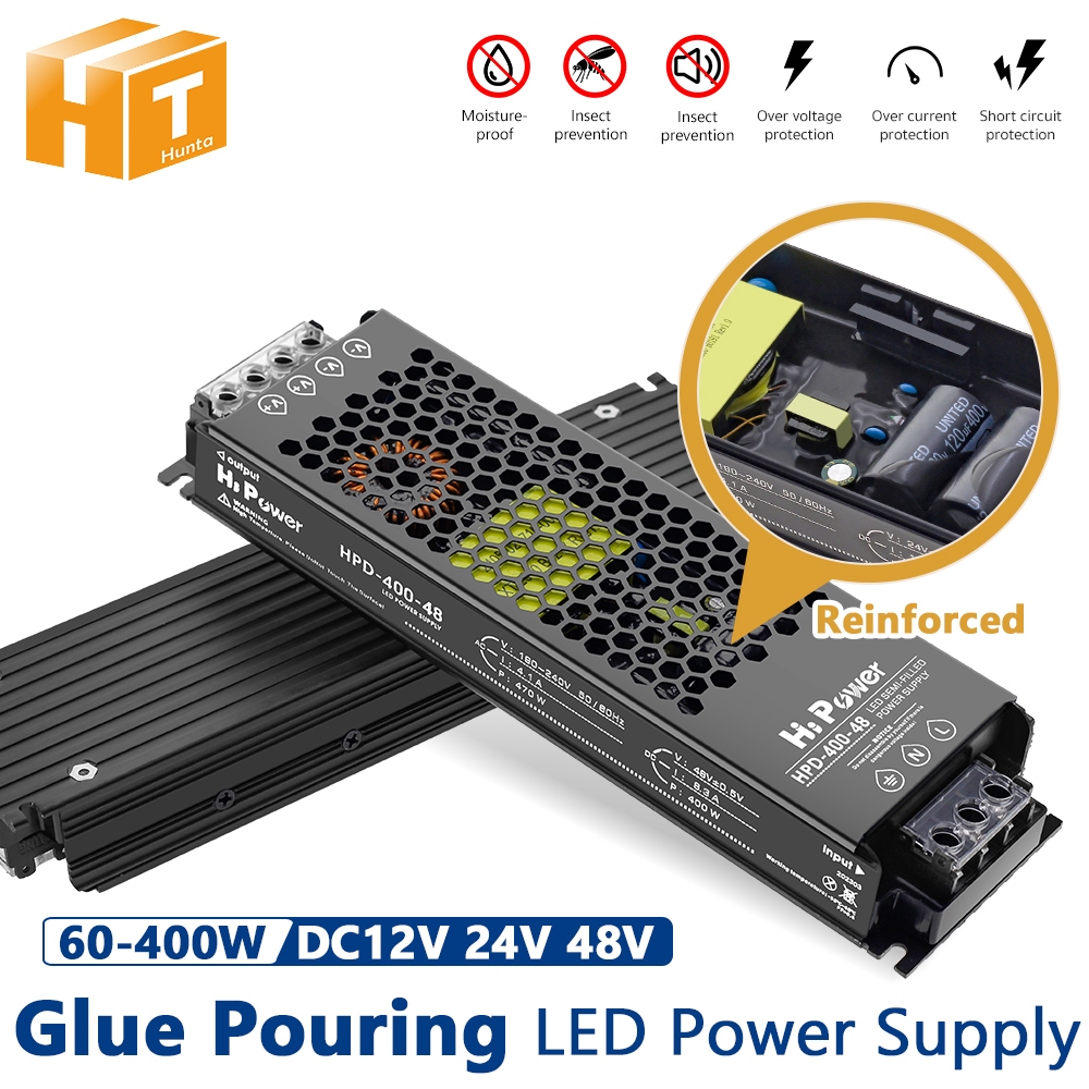 อะแดปเตอร์พาวเวอร์ซัพพลาย LED DC 12V 24V 48V 60W 100W 200W 300W 400W | Shopee Thailand