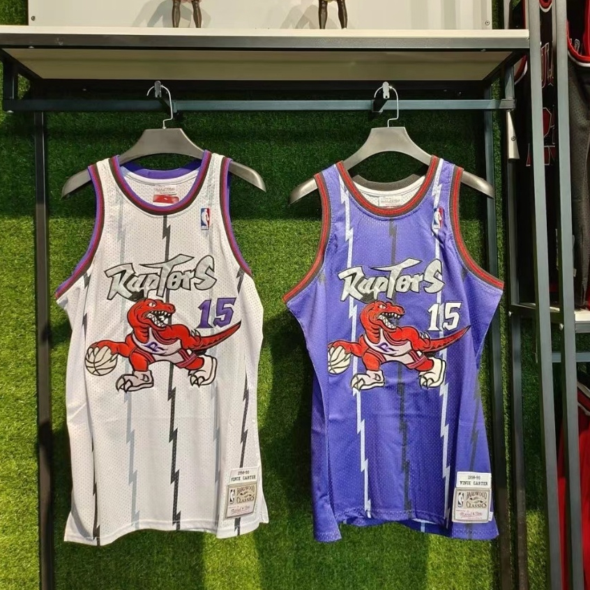 ผู้ชาย 2023nba Toronto Raptors 15 Vince Carter Mitchell & Ness 1998-99 ...