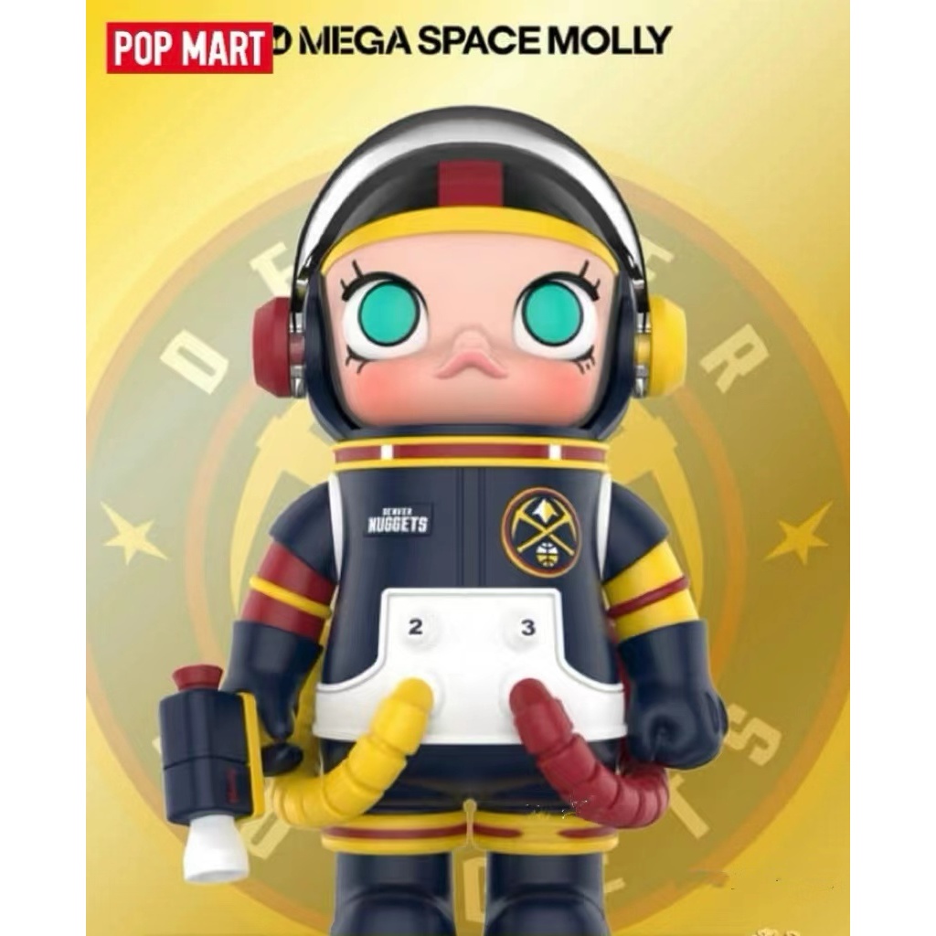 Popmart POPMART MEGA ของแท้ ฟิกเกอร์ขุดข้อต่อ NBA ขุดทอง 400% สําหรับ ...