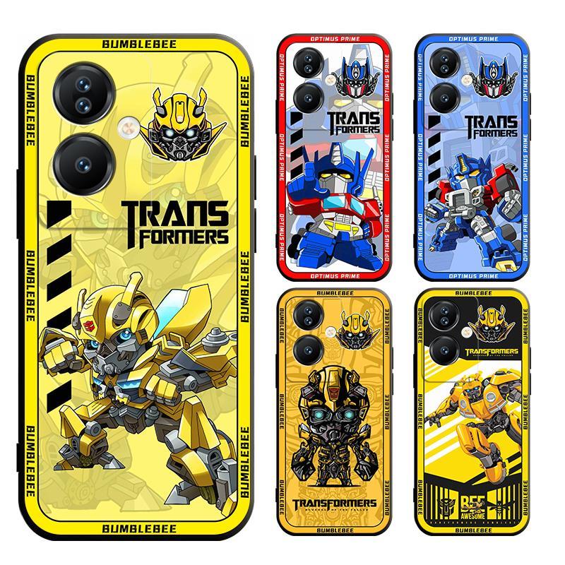 เคส Oppo A3x A3 Pro 5g A60 A79 A55 5g โทรศัพท์มือถือแบบนิ่ม ลายหม้อแปลง