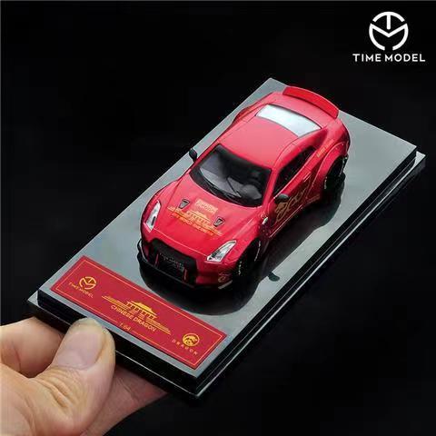 โมเดลรถสปอร์ต 1: 64 RV R35 GT-R GTR China Dragon LB สไตล์ญี่ปุ่น ...