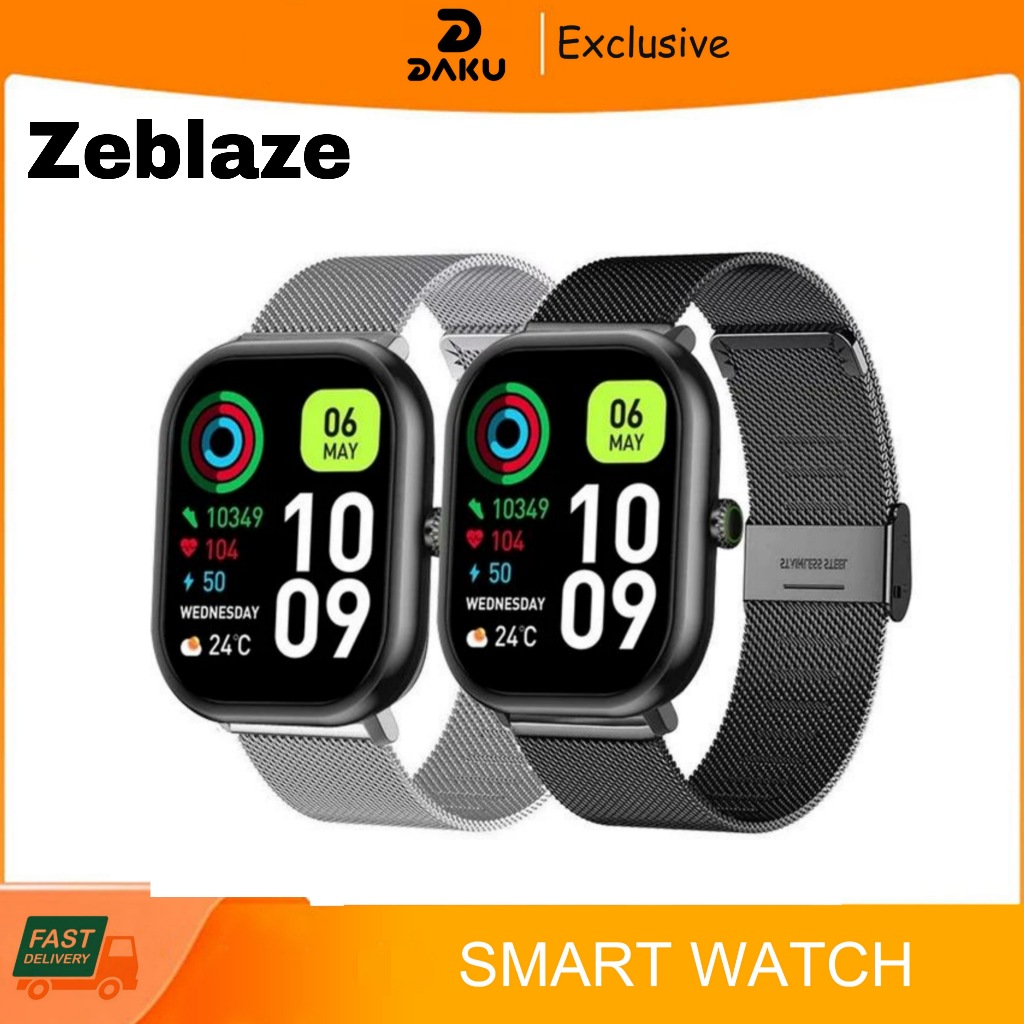 Zeblaze GTS 3 Pro สมาร์ทวอทช์ หน้าจอ HD AMOLED ขนาดใหญ่ ความเที่ยงตรง ...