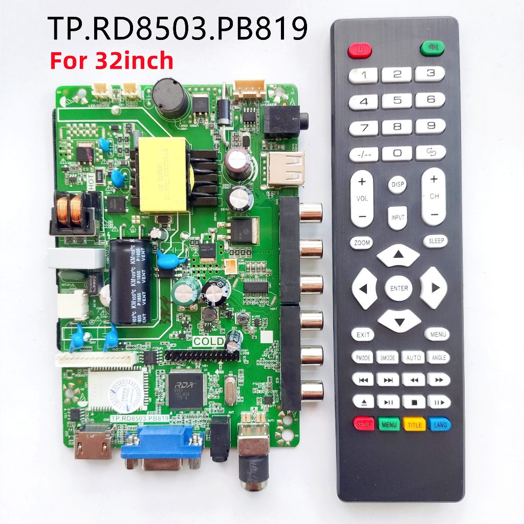 เมนบอร์ดหน้าจอ LCD TV 3-in-1 TP.RD8503.Pb819 TP.VST59.Pb819 TP.VST59 ...
