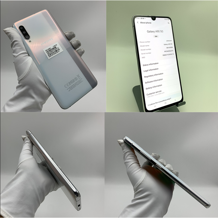 สมาร์ทโฟน Samsung Galaxy A90 A908N 5G 6.7 นิ้ว แรม 6GB รอม 128GB NFC ...