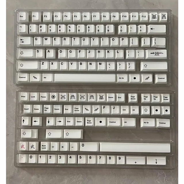 GMK Honor Keycaps Set Japanese English Cherry Profile KeyCap PBT Dye ...