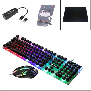 XinMeng Mouse + Gaming Keyboard คีย์บอร์ดเกมมิ่ง #Digital Man | Shopee ...