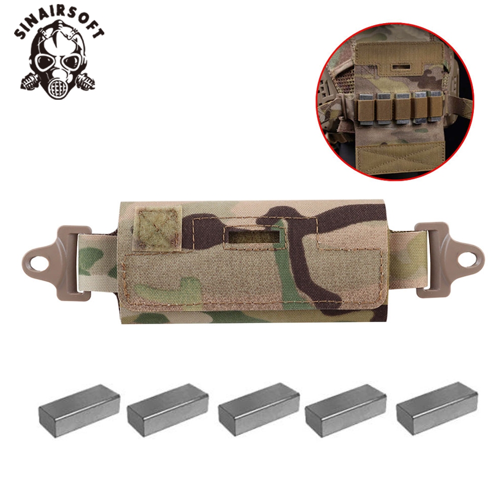 Sinairsoft หมวกกันน็อคยุทธวิธีด้านหลัง Counterweight กระเป๋า NVG ...