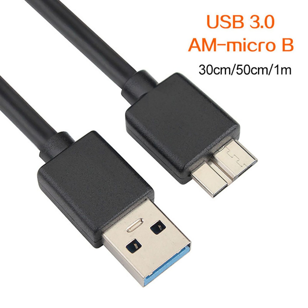 สายเคเบิ้ล Micro B USB 3.0 5Gbps สําหรับฮาร์ดไดรฟ์ | Shopee Thailand