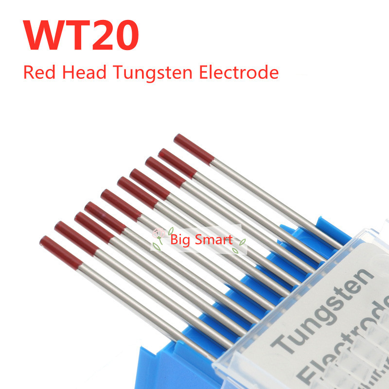 อิเล็กโทรดทังสเตน หัวเข็ม สีแดง WT20 1.0 1.6 2.0 2.4 มม. × 150 มม. ...