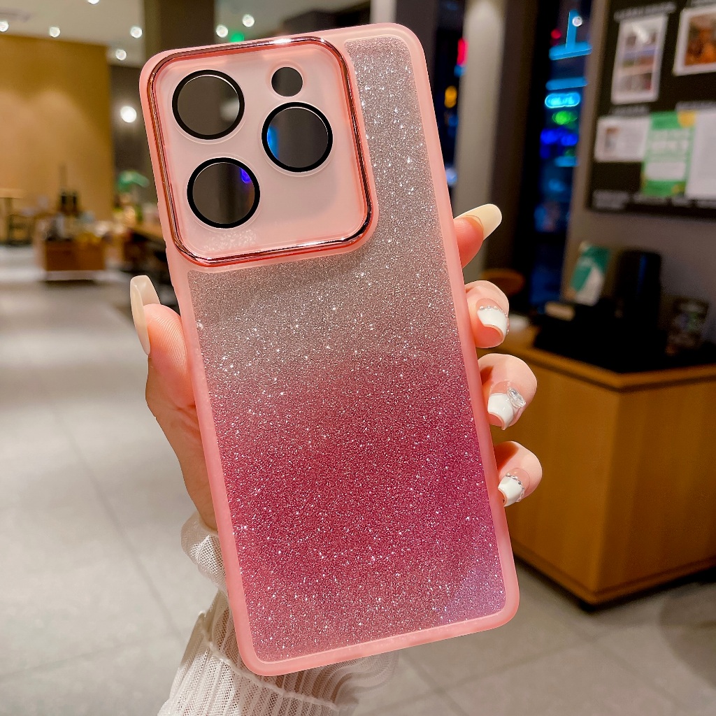 เคส Infinix Tecno Spark 10 10c 8c 9 6 Pro Smart 8 7 Pop 8 Go 2024 2023 2022 Note 30 Pro เงางาม