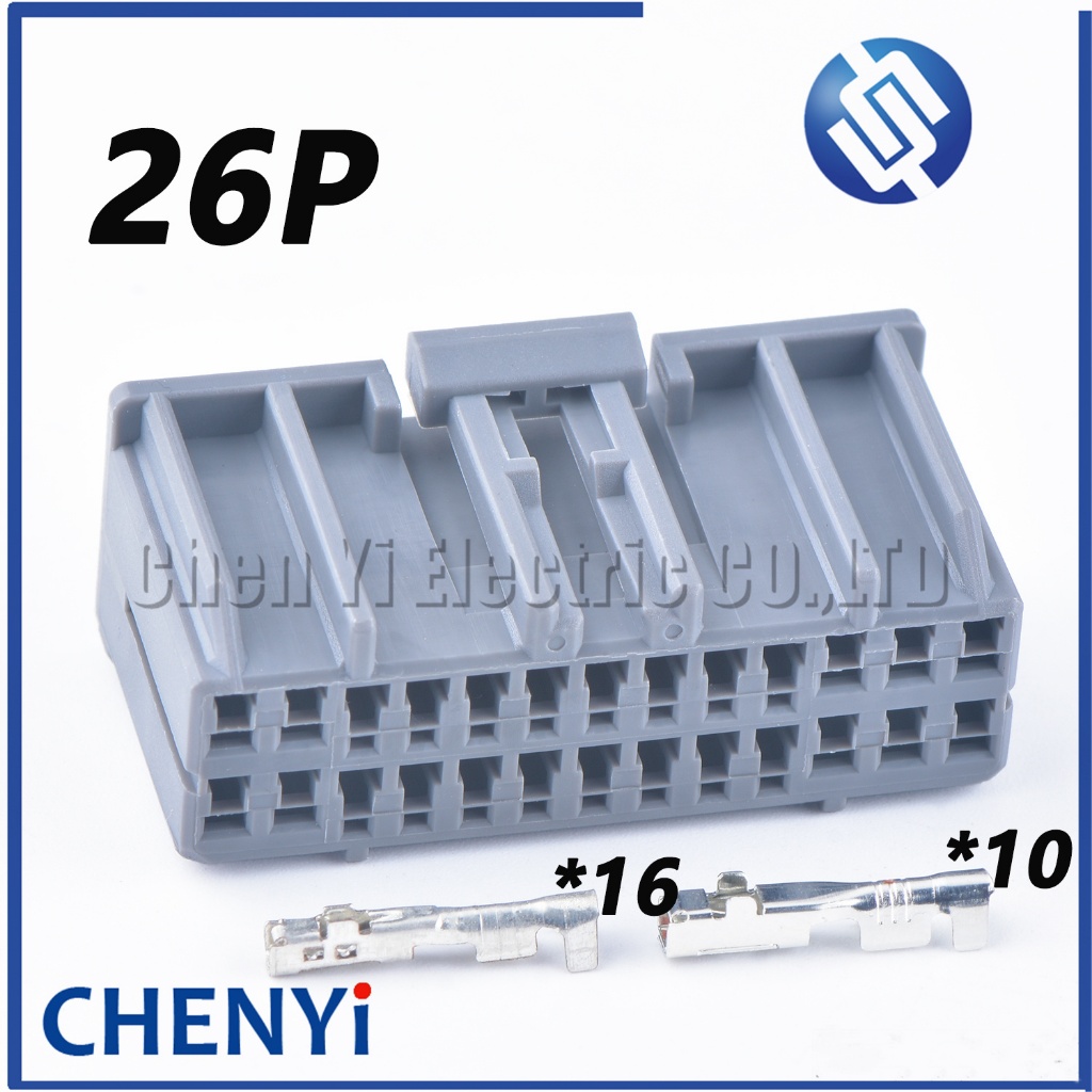 ปลั๊กซ็อกเก็ตเชื่อมต่อ PCB ECU 16 22 26 64 Pin 917992-6 90980-11390 ...