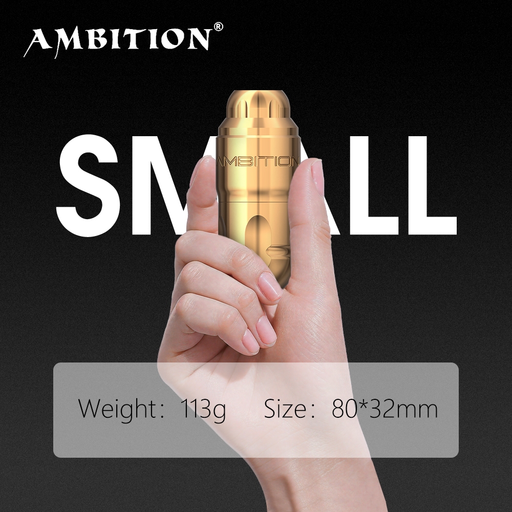 Ambtion Lutin ปากกาสัก｜ระบบส่งกำลังตรงสั่นสะเทือนต่ำ｜มอเตอร์ Brushless ...