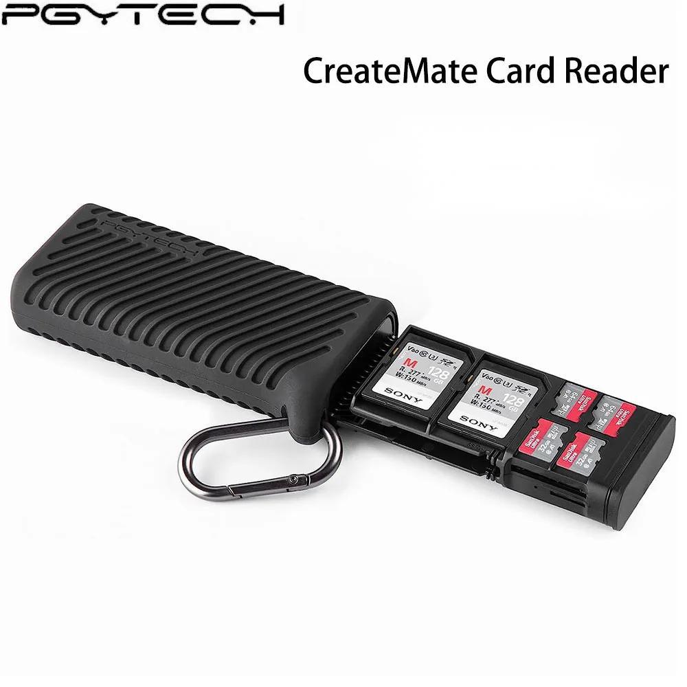 PGYTECH CreateMate High-Speed Memory Card Reader USB 3.1 Type-C Adapter ...