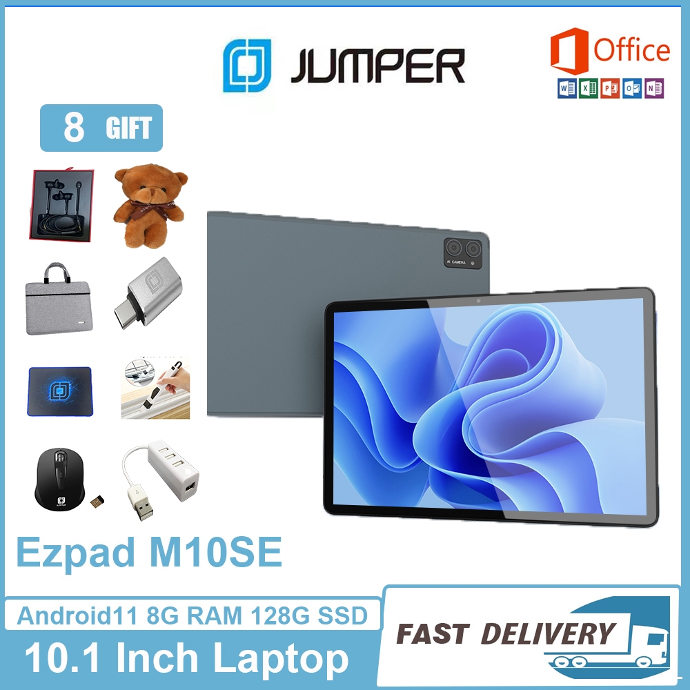 JUMPER EZPAD M10SE Tablet Pad Laptop 8GB 128GB Andriod 11 No Keyboard ...