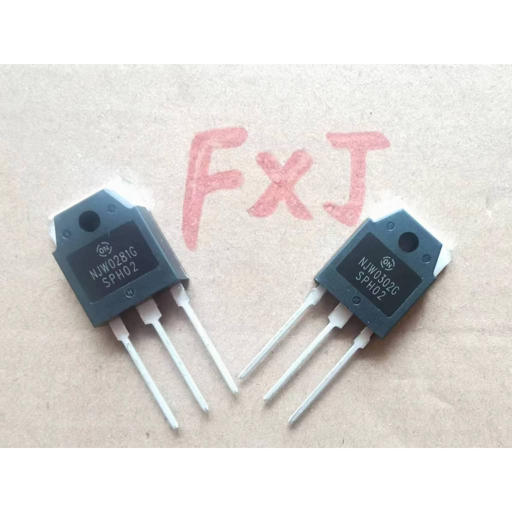 Njw0281g NJW0302G ใหม่ ของแท้ นําเข้า TO-3P เครื่องขยายเสียง | Shopee ...