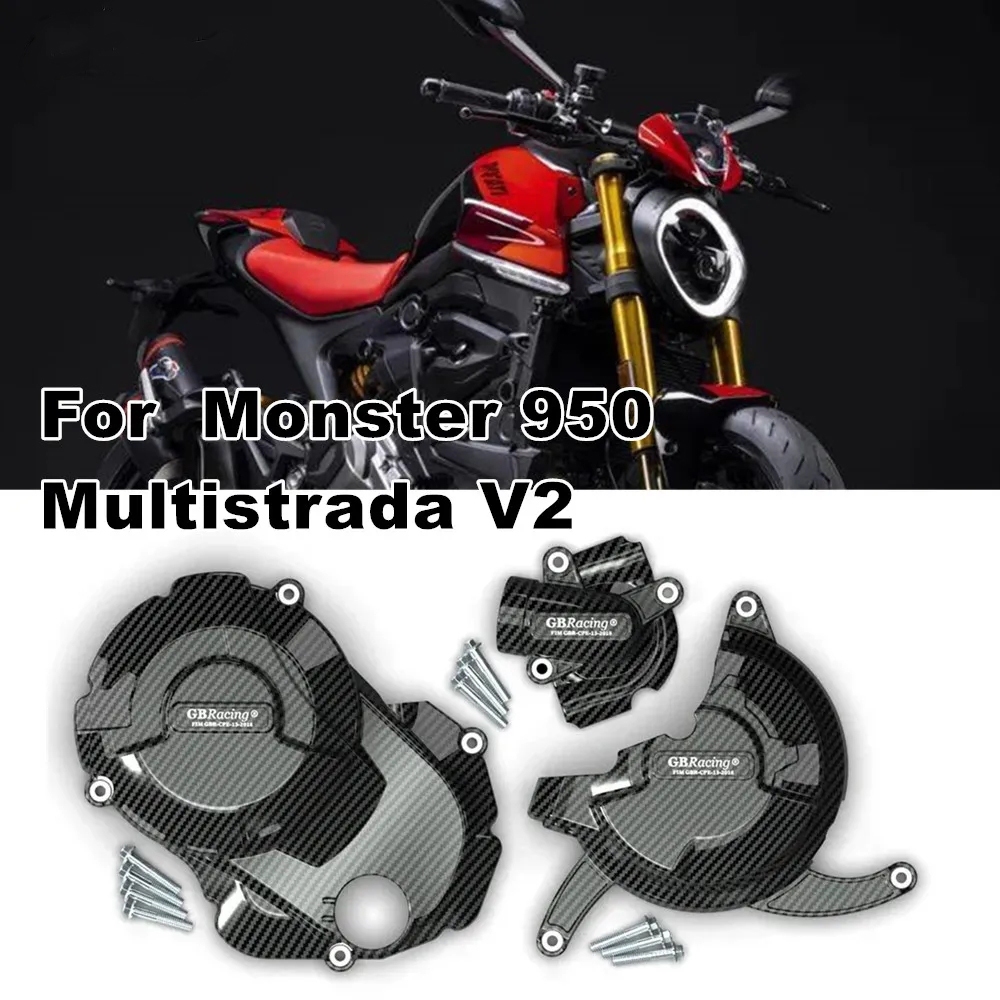 ฝาครอบป้องกันเครื่องยนต์ สําหรับ Ducati Monster 950 Monster 950 SP ...