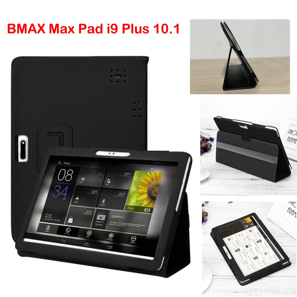 สําหรับ BMAX MaxPad i9 Plus 10.1 นิ้วซองหนัง PU ฝาครอบ BMAX MaxPad i9 Plus Flip Stand Case ขา ...