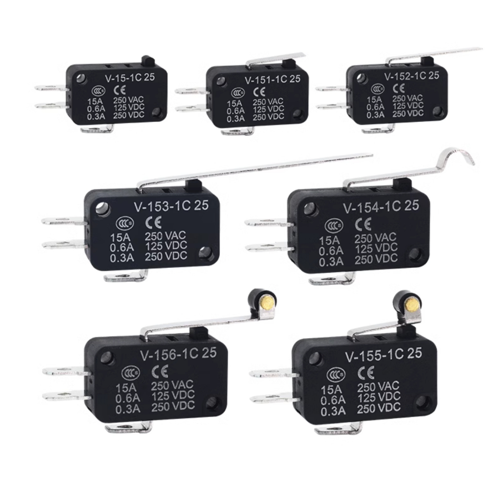 Omron สวิตช์ไมโครขนาดเล็ก V-151-1C25 V-152 153 154 155 156-1C25 V-15-1A5 1C25 | Shopee Thailand