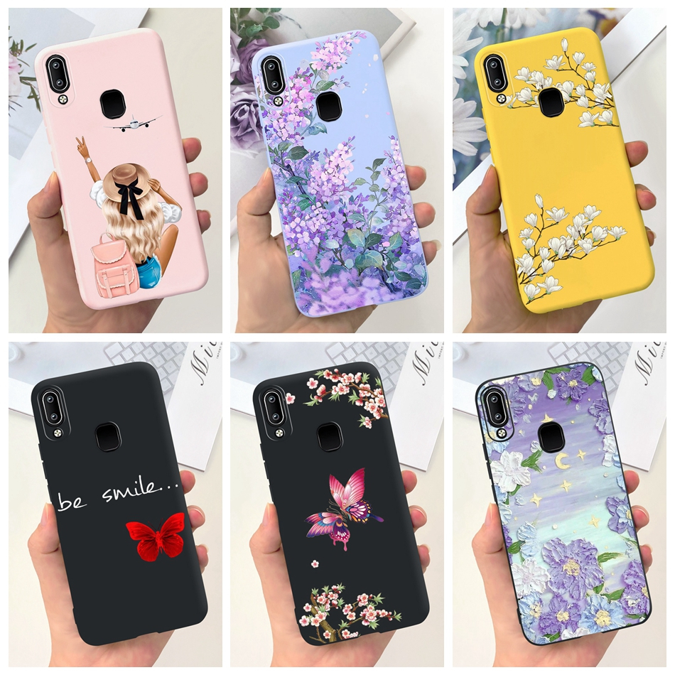 Vivo Y91 Y91i Y93 Y95 1807 1816 1817 1820 1811 ดอกไม้สวยงาม ผีเสื้อ ...