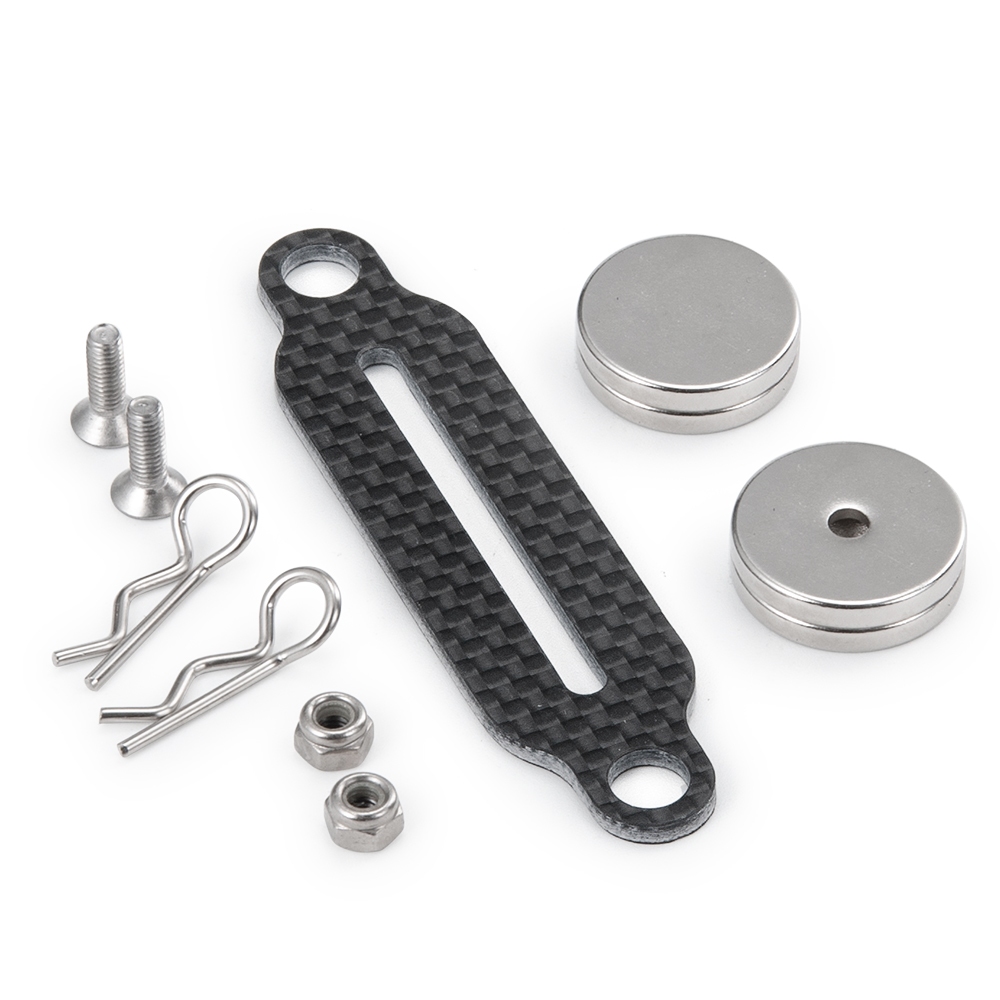 ใหม่ 1/10 แกน SCX10 90028 90027 คาร์บอนไฟเบอร์ คอลัมน์ ขาตั้งแม่เหล็ก ...