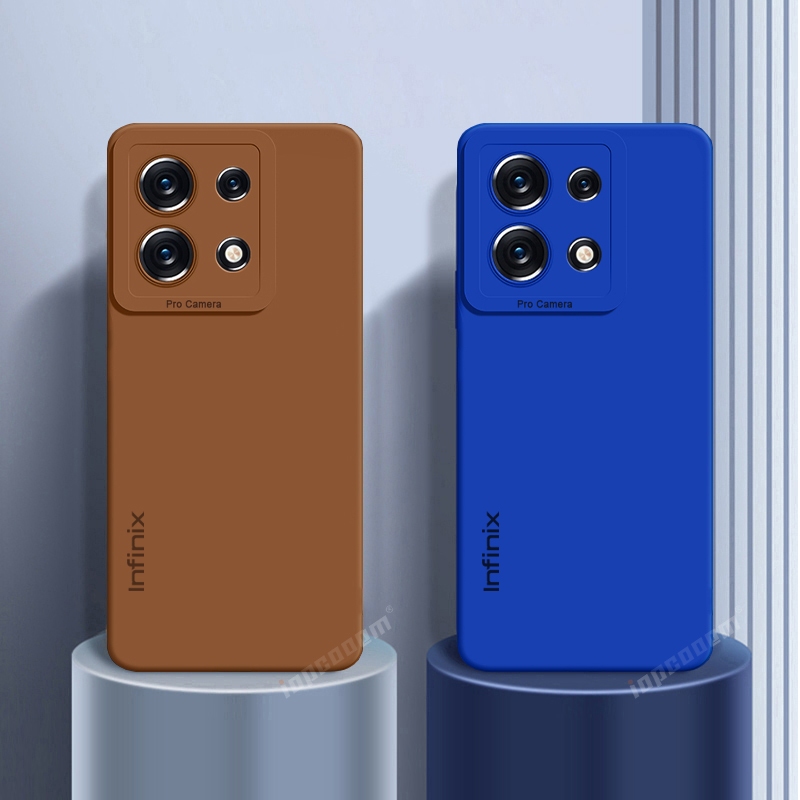 เคสซิลิโคนนิ่ม สีพื้น สําหรับ Infinix X6710 X678B X6833B X6711 X6819 ...