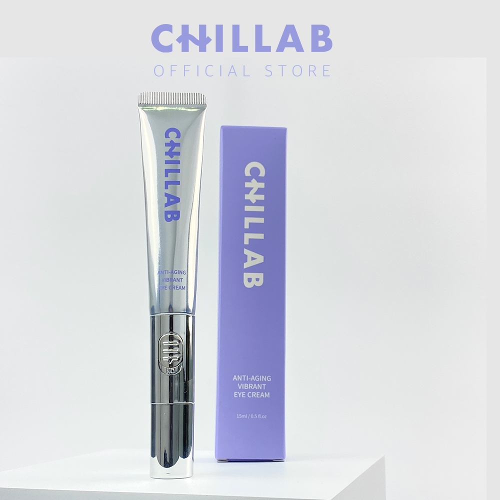CHILLAB Anti Aging Vibrant Eye Cream - Collagen +Peptides Hyaluronic ...