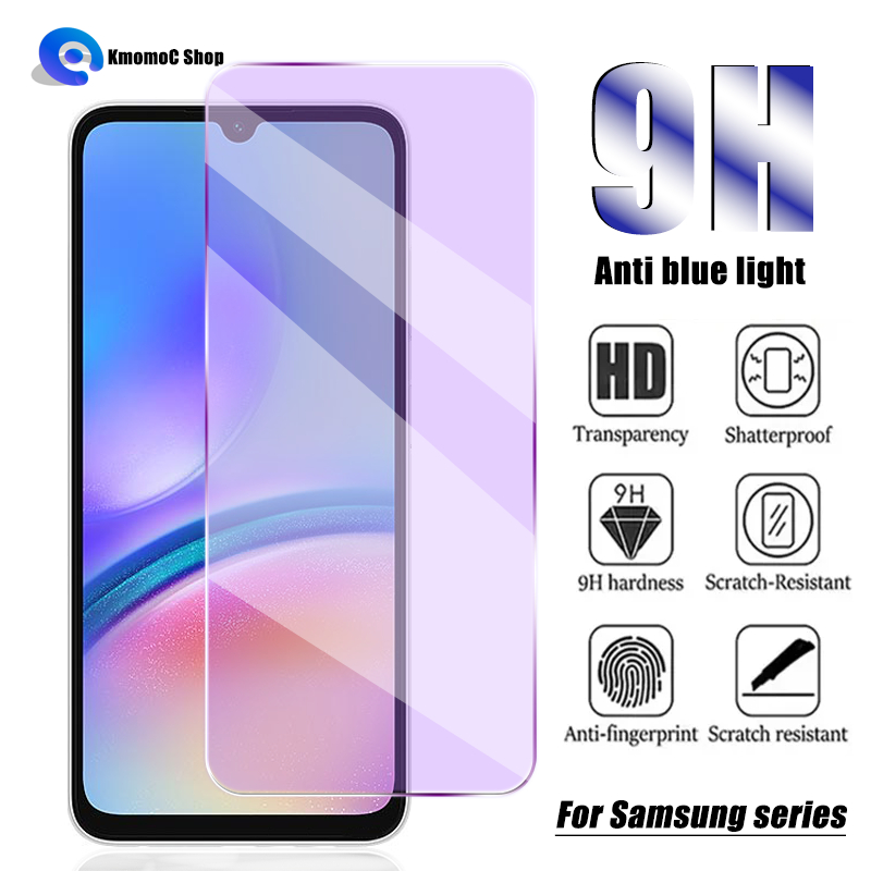 ฟิล์มกระจกถนอมสายตา ป้องกันแสงสีฟ้า สำหรับ Samsung Galaxy A26 A36 A56 A16 A06 A25 A35 A55 A15 ...