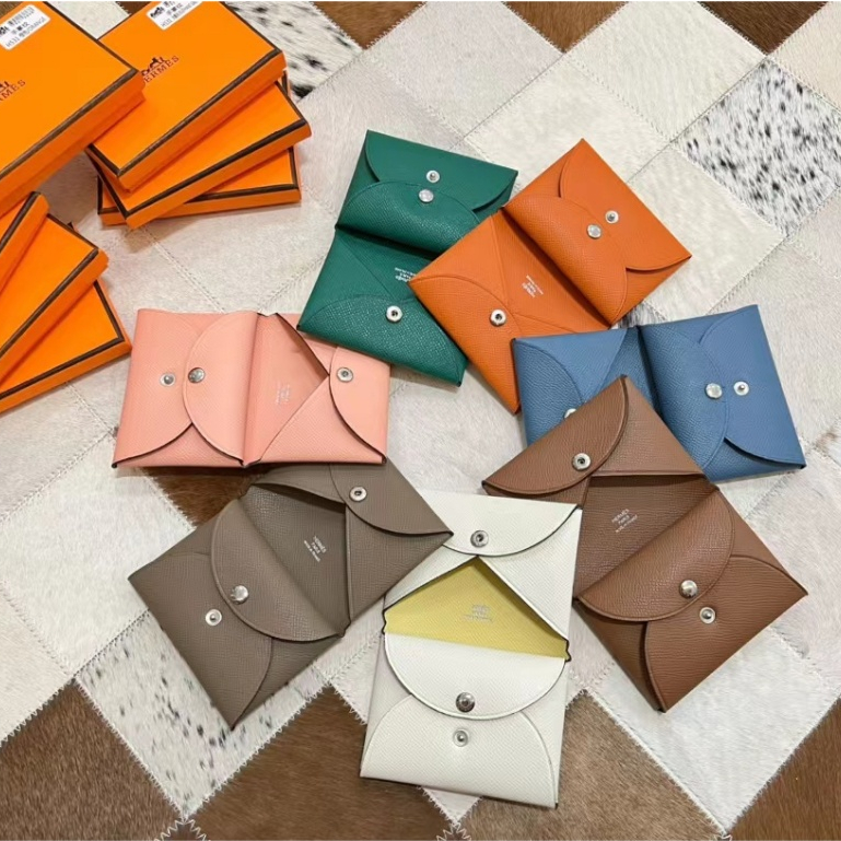 Herm*s ใหม่ กระเป๋าสตางค์ กระเป๋าใส่เหรียญ แฟชั่นสําหรับผู้ชาย และผู้หญิง (พร้อมกล่อง) | Shopee ...