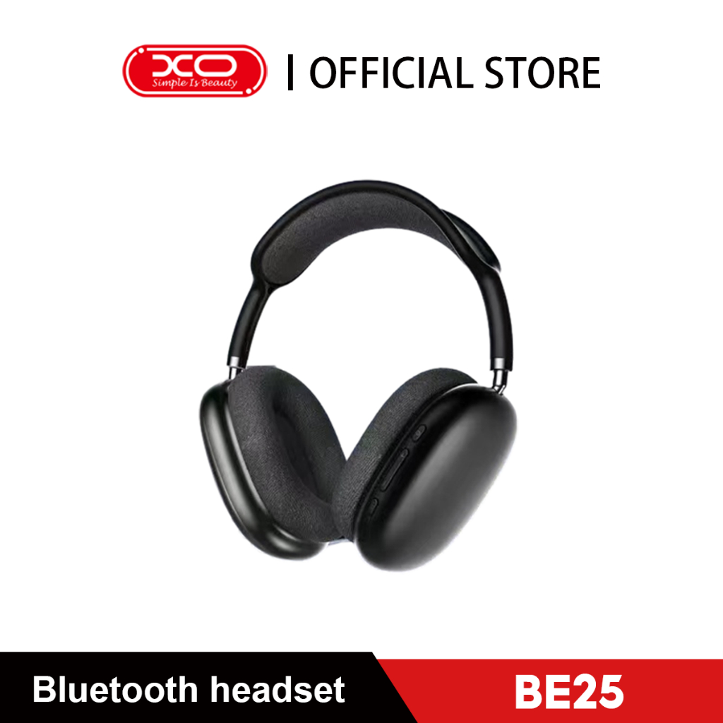 XO BE25 ชุดหูฟังสเตอริโอไร้สาย ไมโครโฟนในตัว เบสบริสุทธิ์ | Shopee Thailand