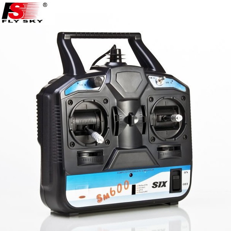 Flysky FS-SM600 RC SM600 ตัวจําลองการบิน 6 ช่อง G4 G3.5 Phoenix 2.5 XTR5.0 โหมด 1 | Shopee Thailand