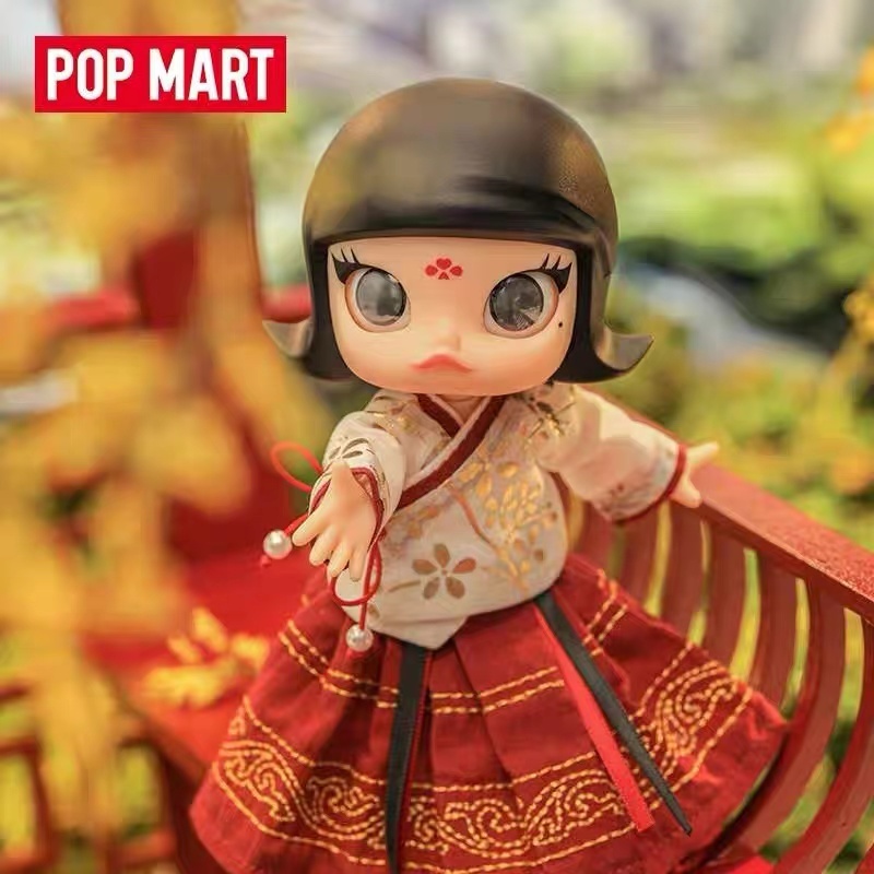 ฟิกเกอร์ POPMART POPMART MOLLY สีแดง สไตล์จีน | Shopee Thailand