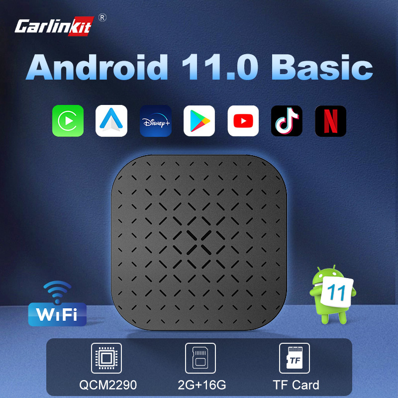 Carlinkit TBox Basic Android 11.0 Wireless CarPlay Android Auto Mini Apple CarPlay Ai box ...