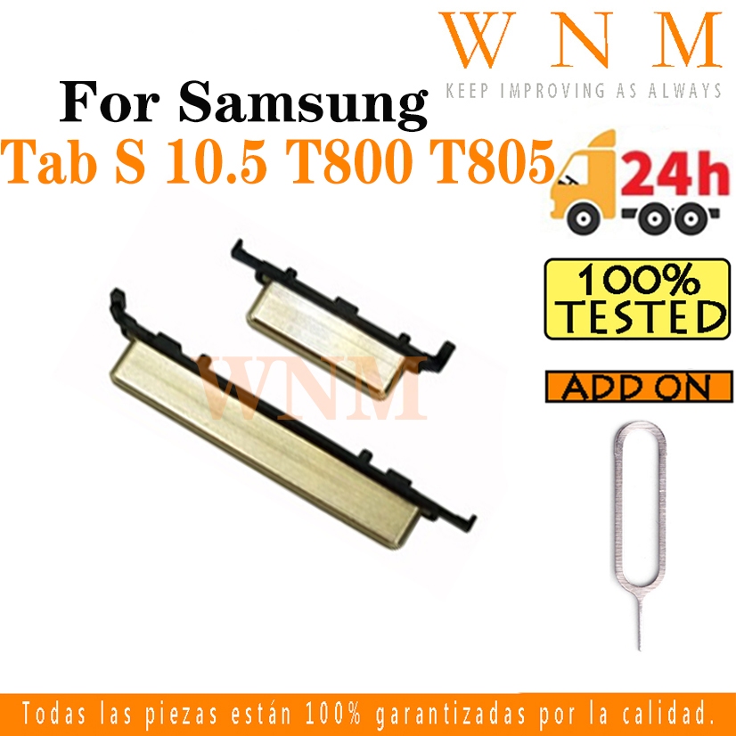 สําหรับ Samsung Galaxy Tab S 10,5 SM-T800 T805 T800 Power Volume ปุ่ม ...