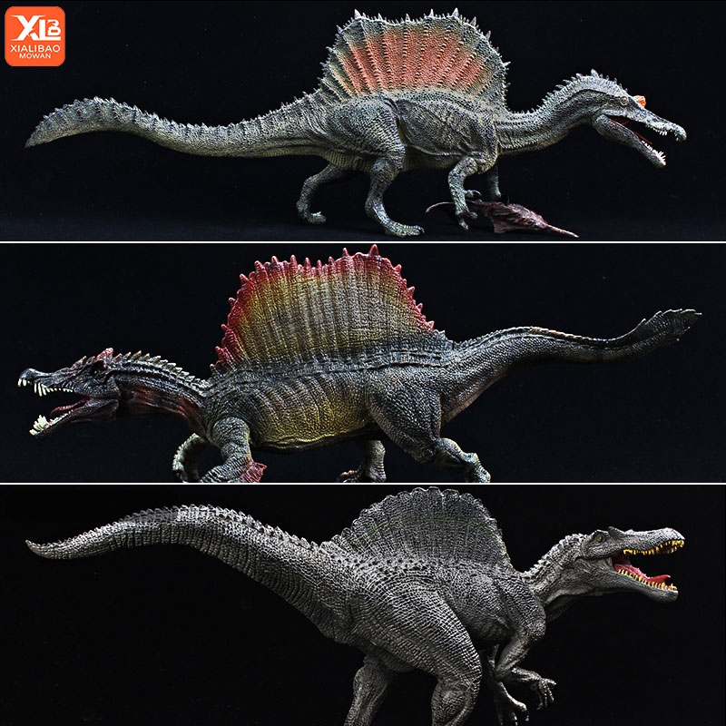 โมเดลฟิกเกอร์ รูปไดโนเสาร์ Jurassic T-Rex Fishing Spinosaurus ของเล่น ...
