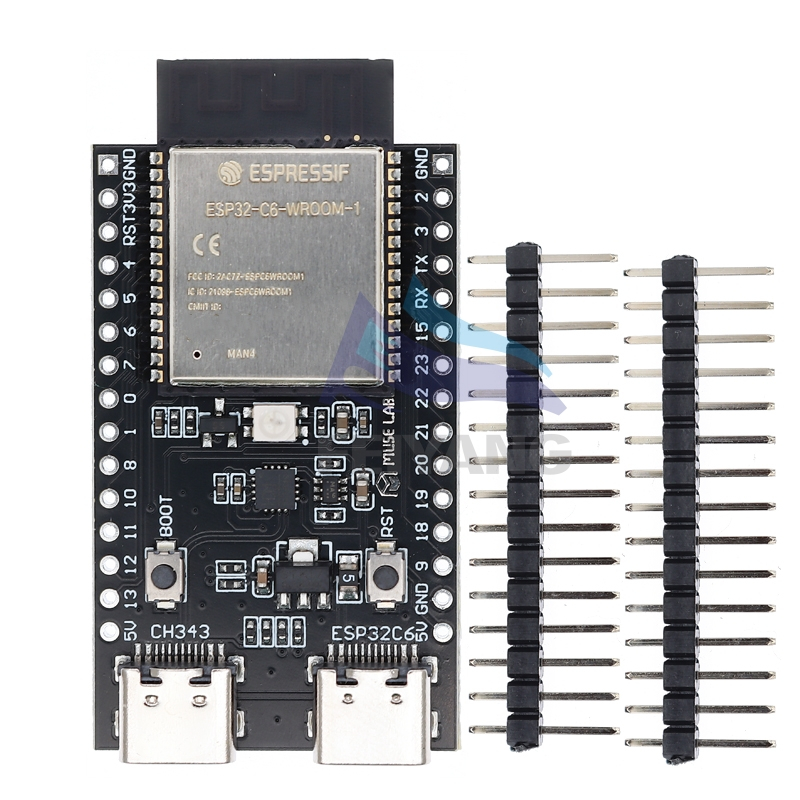บอร์ดทดลอง Esp32 Esp32 C6 Wifi และบลูทูธ อินเตอร์เน็ต Type C Esp32 C6 Devkit C N4r2 สําหรับ