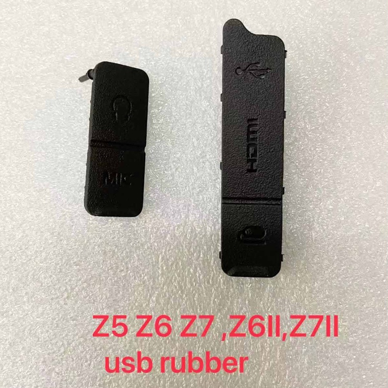 1 ชุดใหม่ Z5 Z6 Z7 Z6II Z7II ยาง USB/HDMI สําหรับ NiKon Z5 Z6 Z7 USB ยางอะไหล่ซ่อม | Shopee Thailand