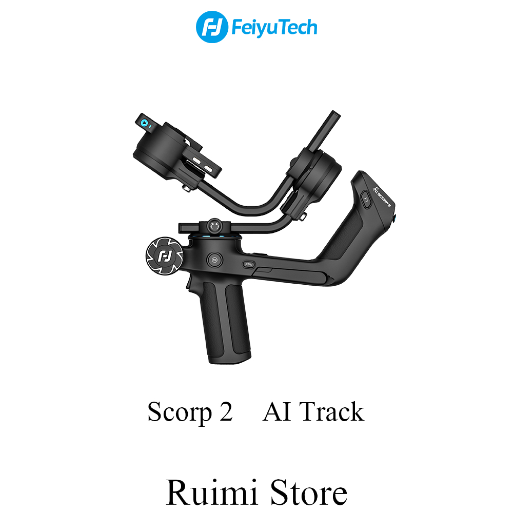 FeiyuTech SCORP 2 กล้อง Gimbal Stabilizer ในตัวติดตาม AI อัพเกรดจอยสติ ...