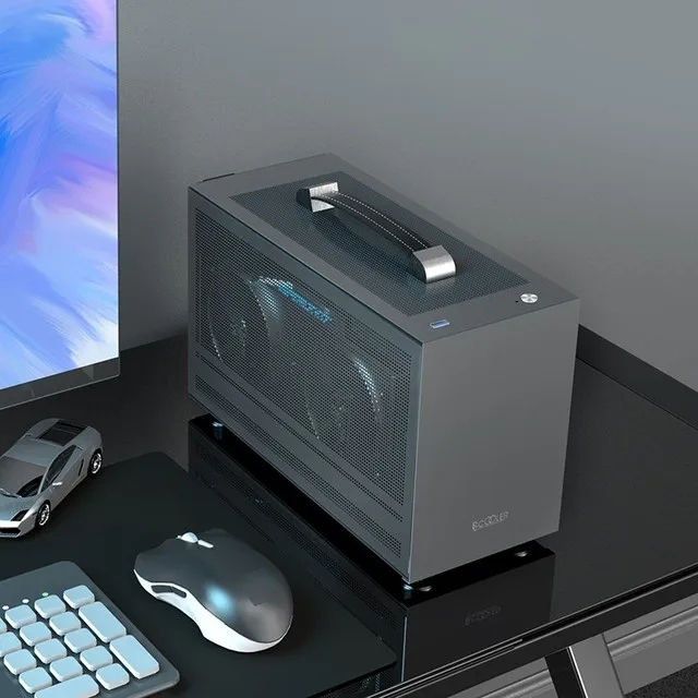 Pccooler I100 ITX MINI กระเป๋าเดินทางอลูมิเนียม ขนาดเล็ก แบบพกพา ...