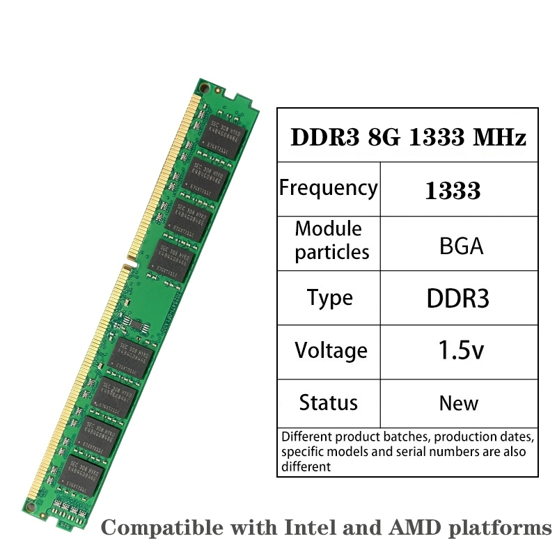 แรมหน่วยความจําเกมมิ่ง DDR4 DDR3 8GB 16GB DIMM 1333MHz 1600MHz 2400MHz ...