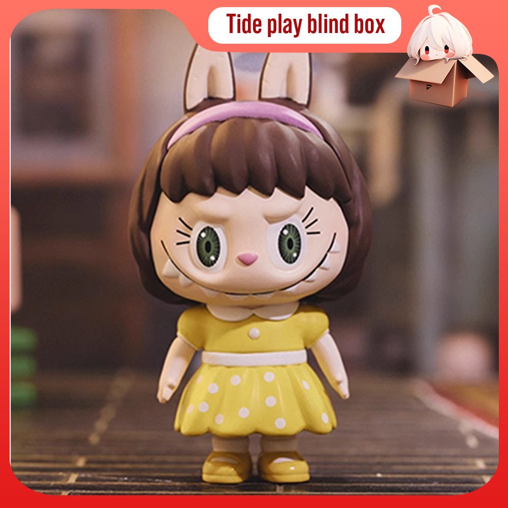 Labubu POPMART ชุดกล่องสุ่ม หุ่นยนต์เดินเล่น เก็บสะสม ของเล่น ของขวัญ ...