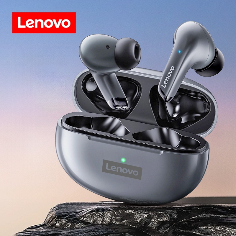 ของแท้ Lenovo LP5 หูฟังบลูทูธไร้สาย TWS กันน้ํา ควบคุมสัมผัส พร้อมไมโครโฟน สําหรับโทรศัพท์มือถือ ...