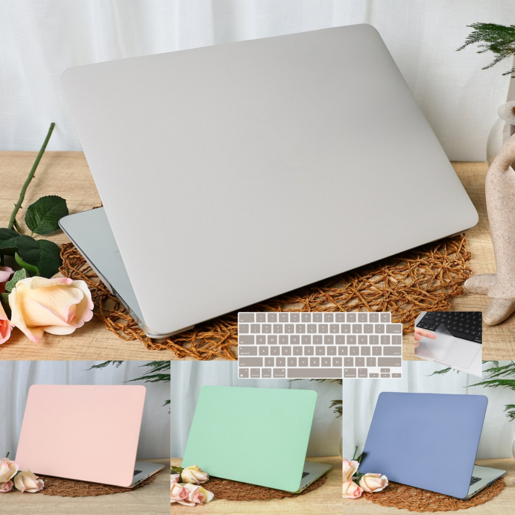 Cream Color Hard Case Compatible for MacBook case M4 2024 2023 Air 13 ...