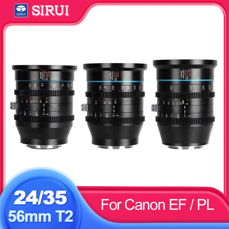 Sirui 24mm 35mm 55mm T1.2 เลนส์โฟกัสแมนนวล รูรับแสงขนาดใหญ่ | Shopee ...