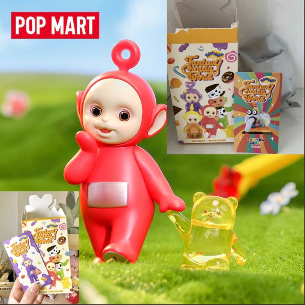 ของแท้ POPMART Teletubbies Fantasy Candy World blind box/สยืนยัน/secret ...